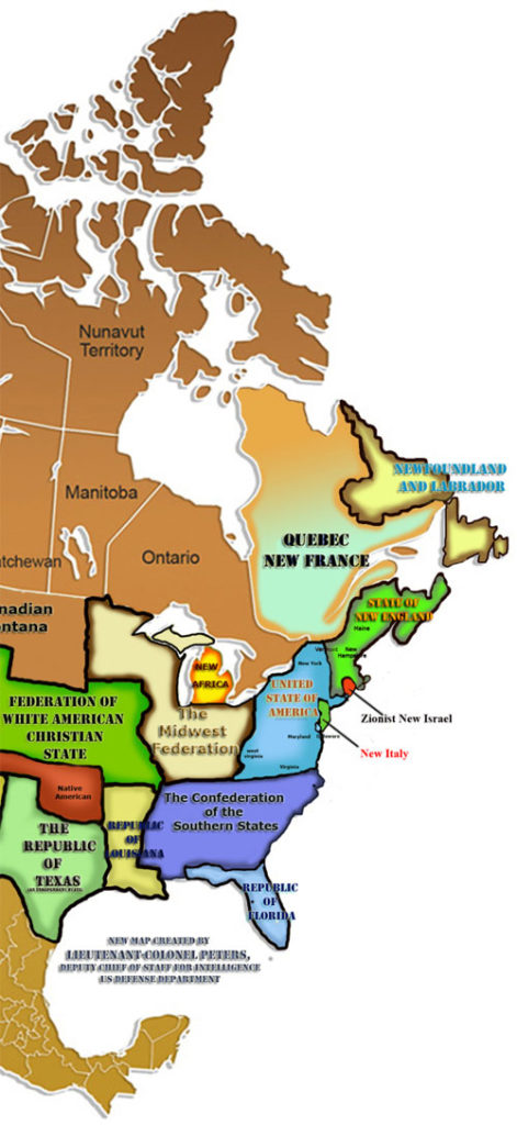 Peters’ Map of America | paradoxoff