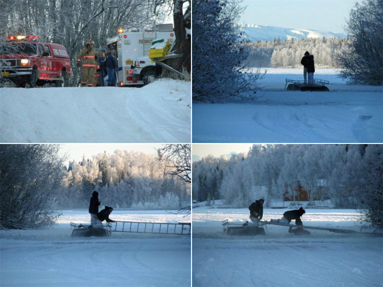 Cars fell through the ice | paradoxoff
